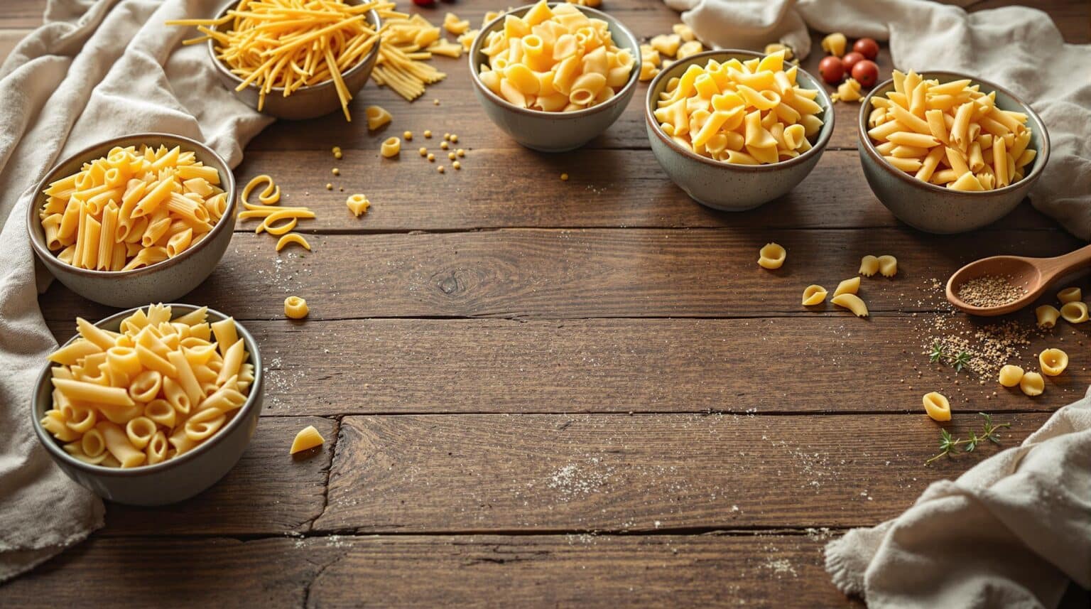 types de pâtes à découvrir pour booster vos repas quotidiens