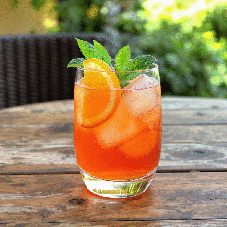 Apawrol spritz : le cocktail estival qui fait sensation
